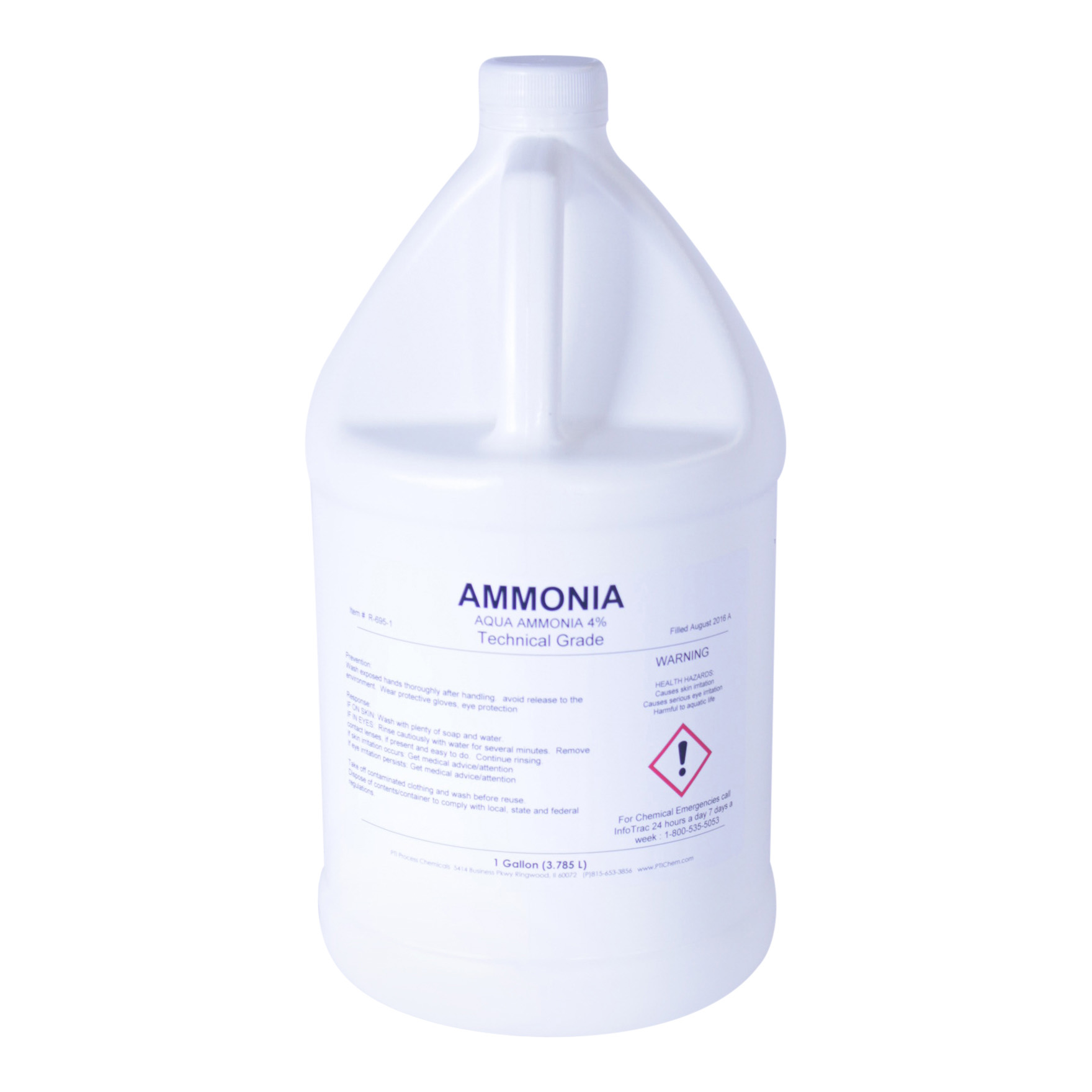 Aqua Ammonia 4% – 1 Gallon – CQ Concepts