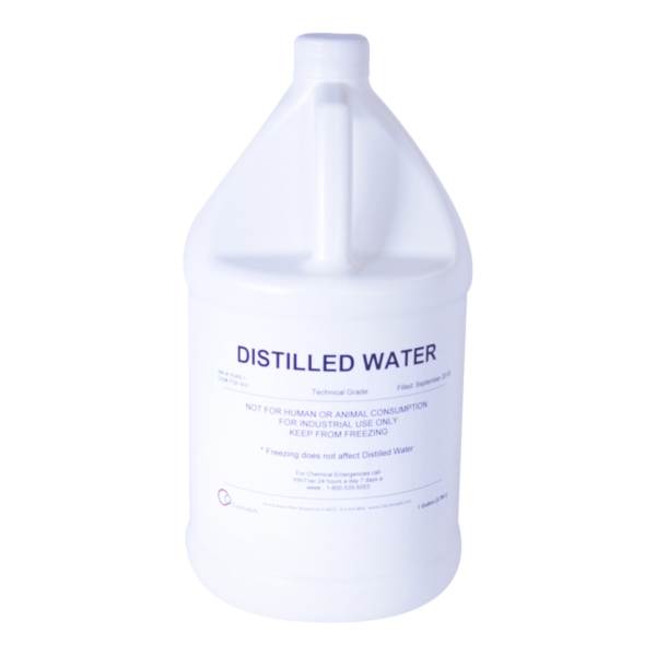 Distilled Water- 1 Gallon – CQ Concepts